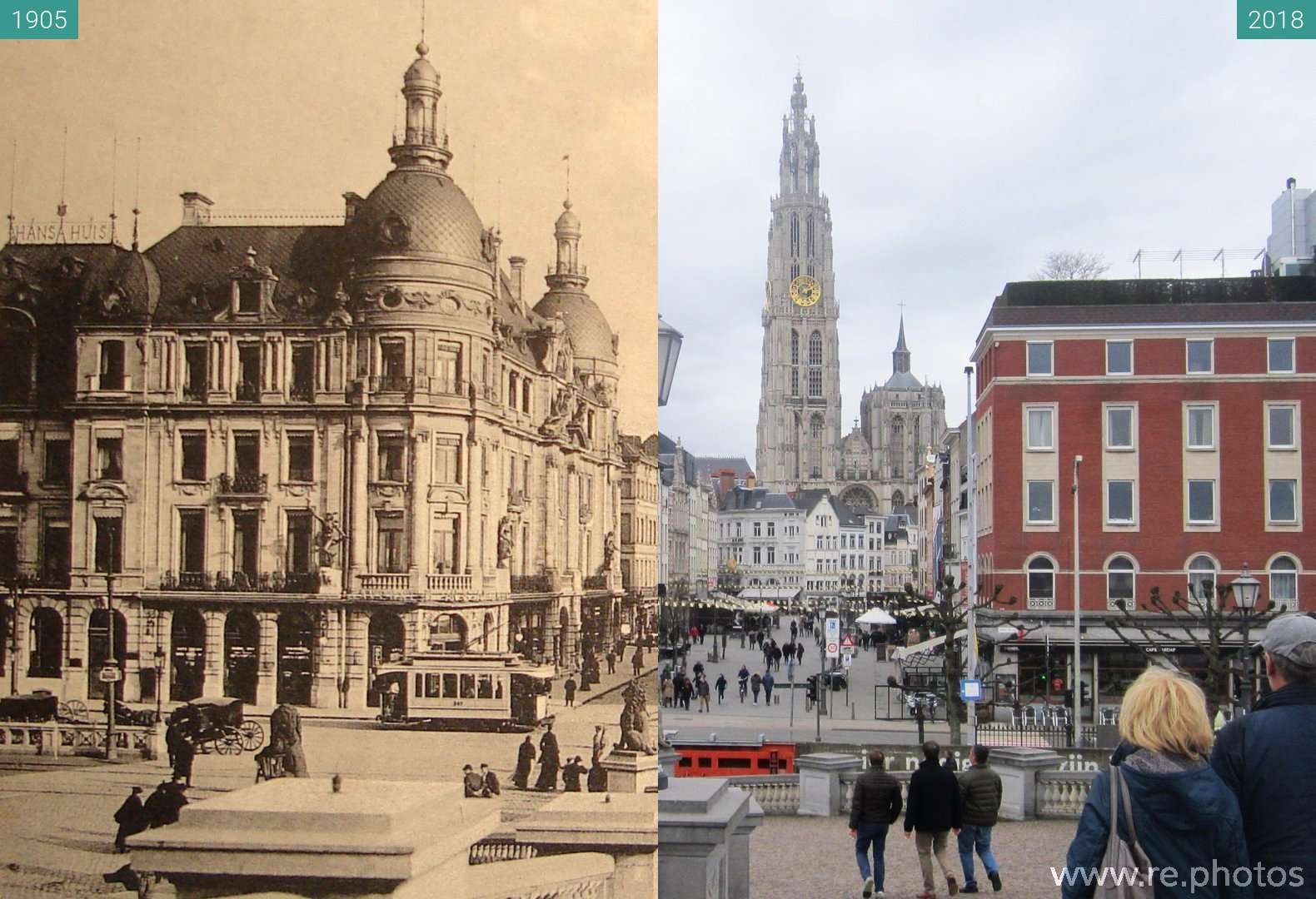 Before and After: Suikerrui (1905 & 2018-Apr-02)