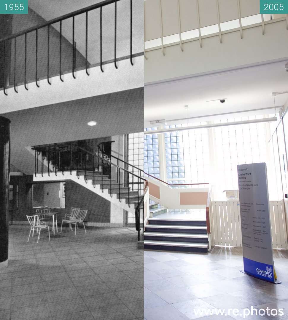 Before and After: Charles Ward building, Coventry University (1955 ...