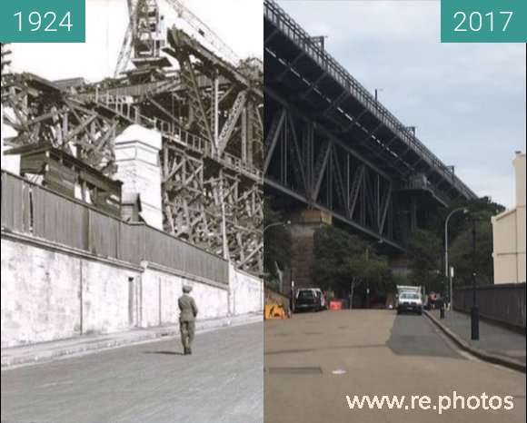 Before and After: Sydney Harbour Bridge (1924 & 2017)