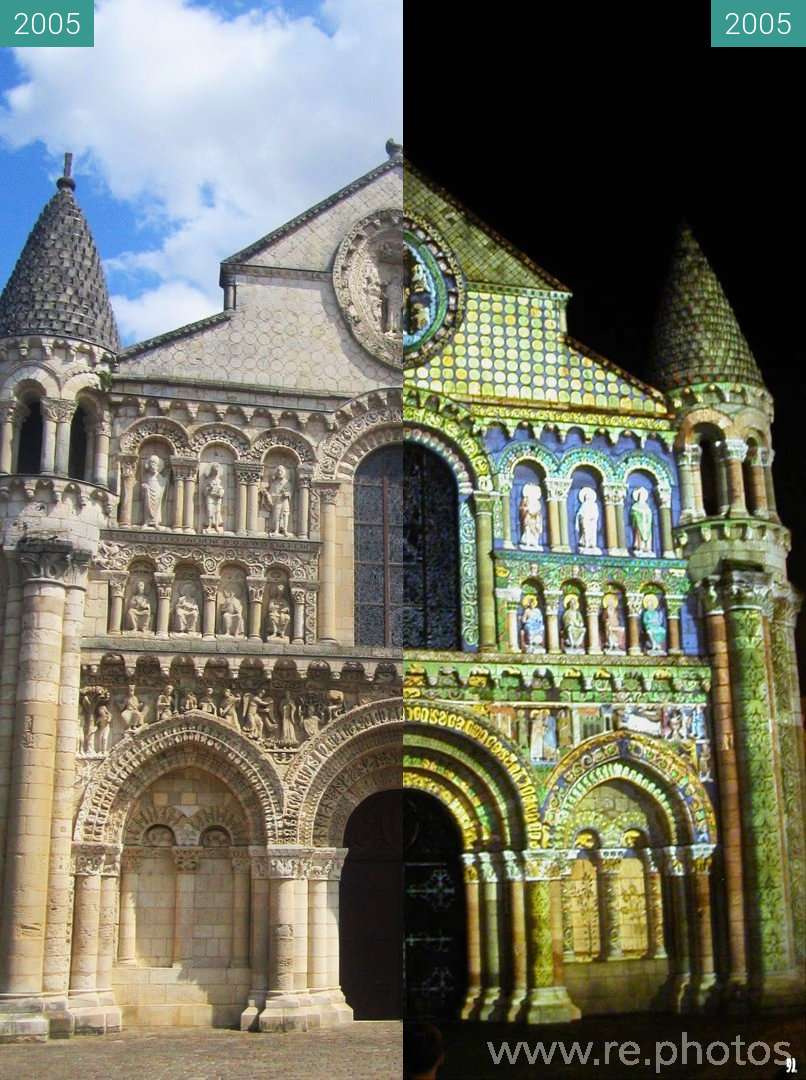 Before and After: Notre-Dame-de-la-Grande (2005-Dec-20 & 2005-Dec-20)