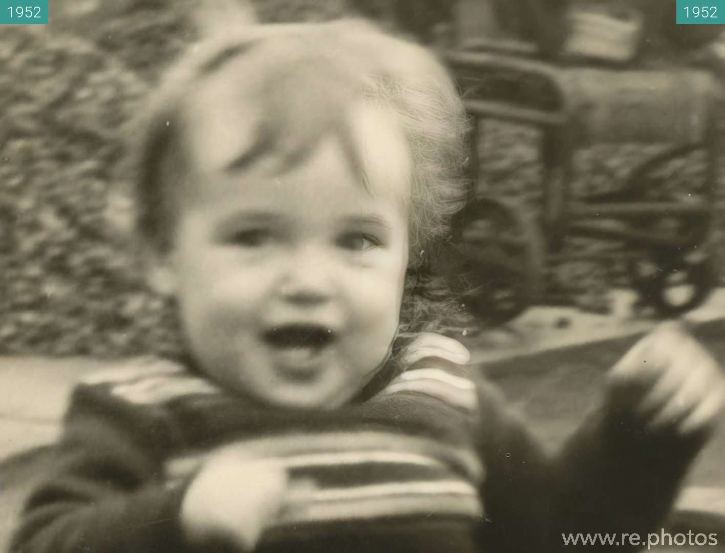 Before and After: Remini AI Photo Enhancer (1952 & 1952)