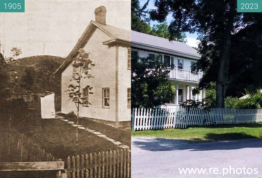 Avant et après: Mr. and Mrs. Elijah F. Poston Farm (1905 & 4 sep. 2023)